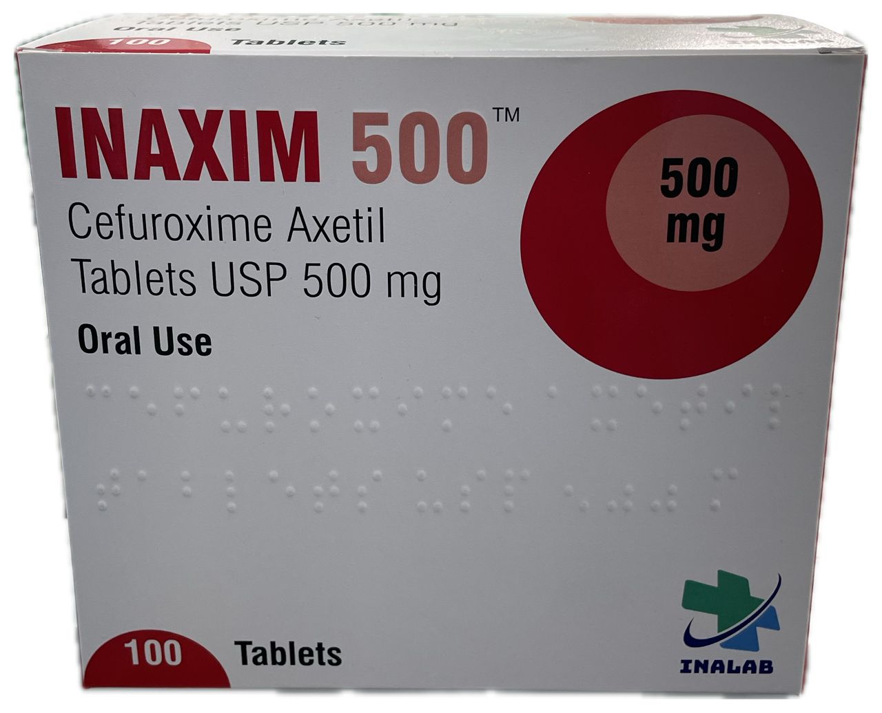 INAXIM 500MG TABS