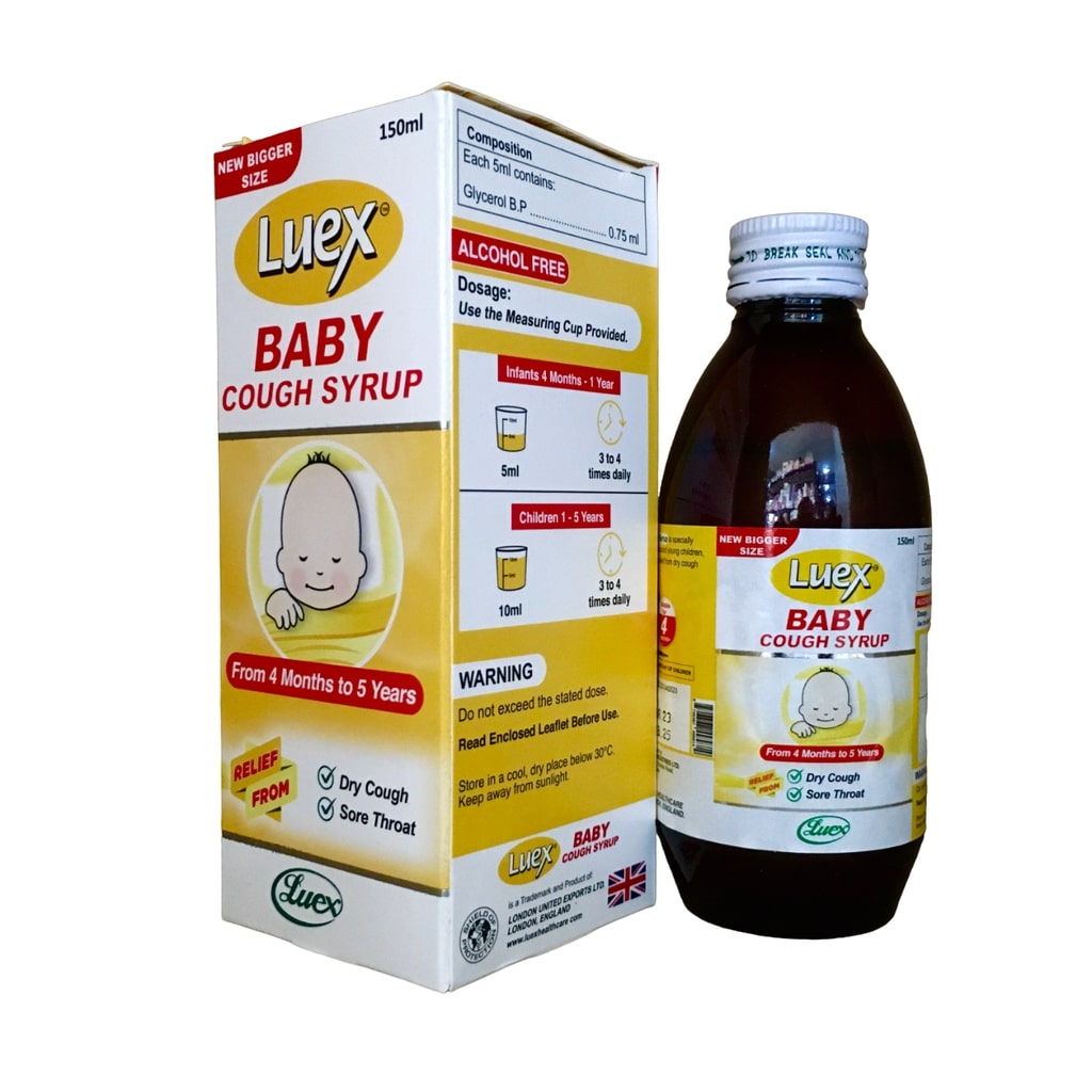 LUEX BABY COUGH SYRUP 150ML